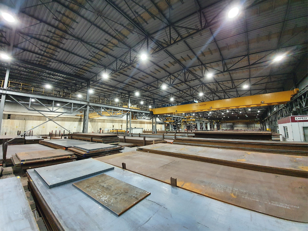 Staalstraal Brabant brightens up with Intenz Output highbays from Rubitech – Rubitech Group